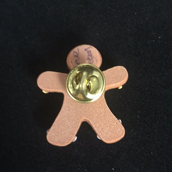 Jewelry | Gingerbread Man Pin Tie Tack Adorable Signed | Poshmark